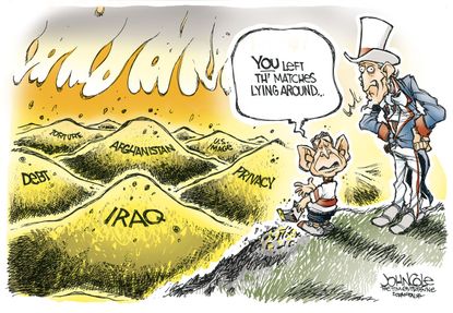 20 years of political cartoons | The Week