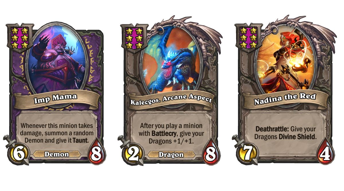 Dragons have arrived in Hearthstone Battlegrounds' biggest update yet ...