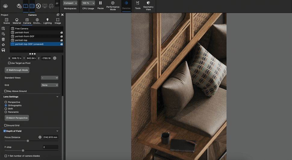 Create cinematic cameras in KeyShot | Creative Bloq