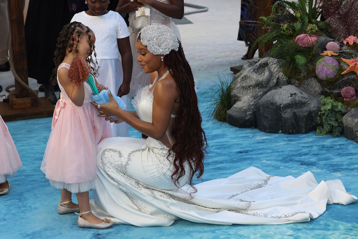 The Little Mermaid's Halle Bailey Is A Fashion Princess, Check Out All ...
