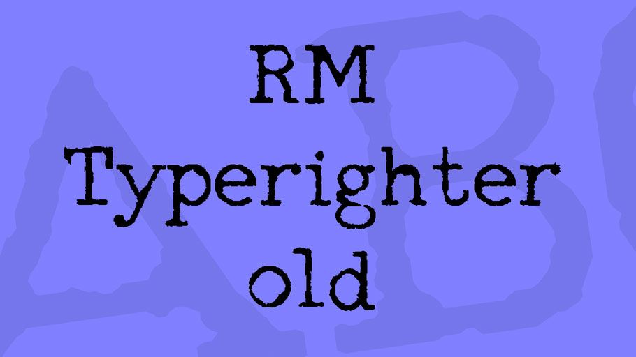 25 Free Typewriter Fonts Creative Bloq