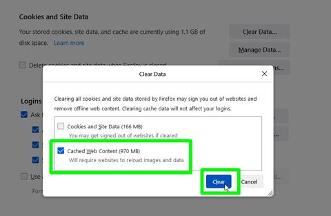 How to clear the cache in Firefox | Tom's Guide