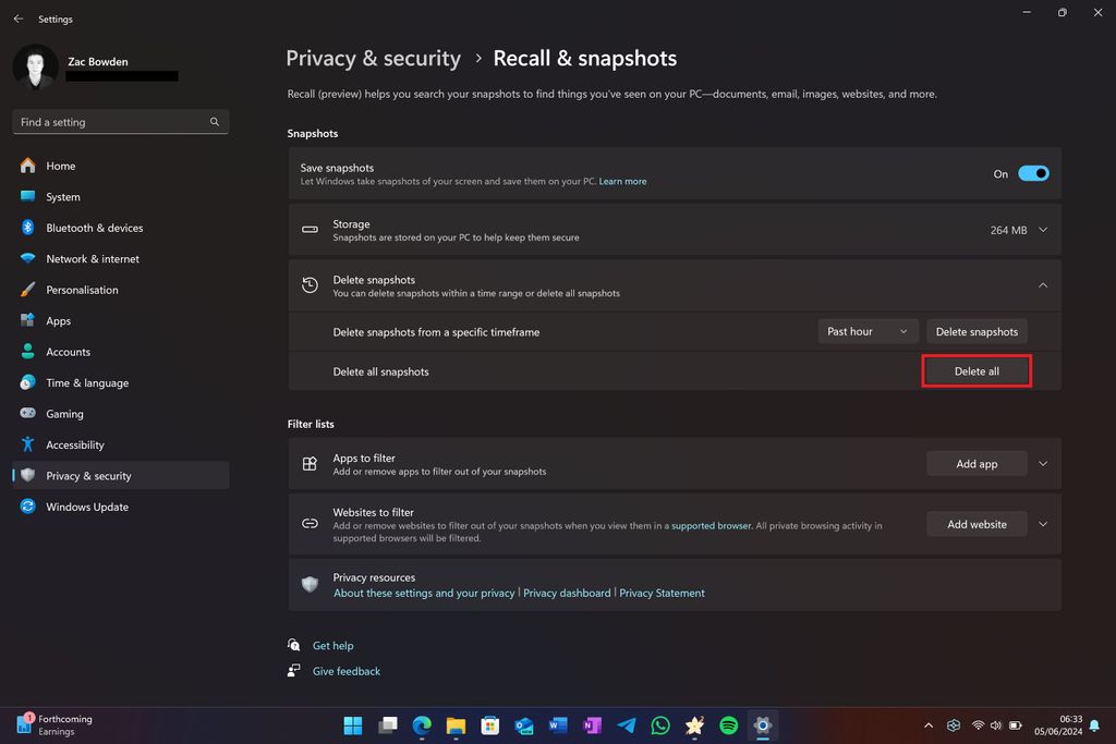 How to disable or uninstall Windows Recall | Windows Central