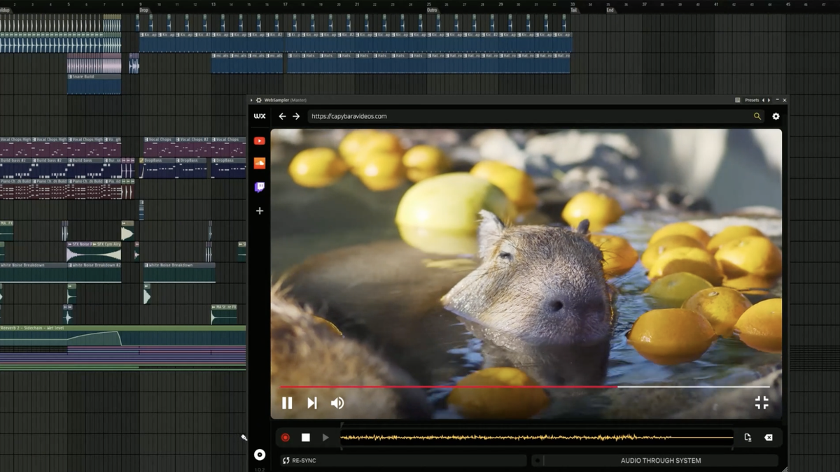 "We put a whole web browser in a VST plugin": WebSampler just made ...