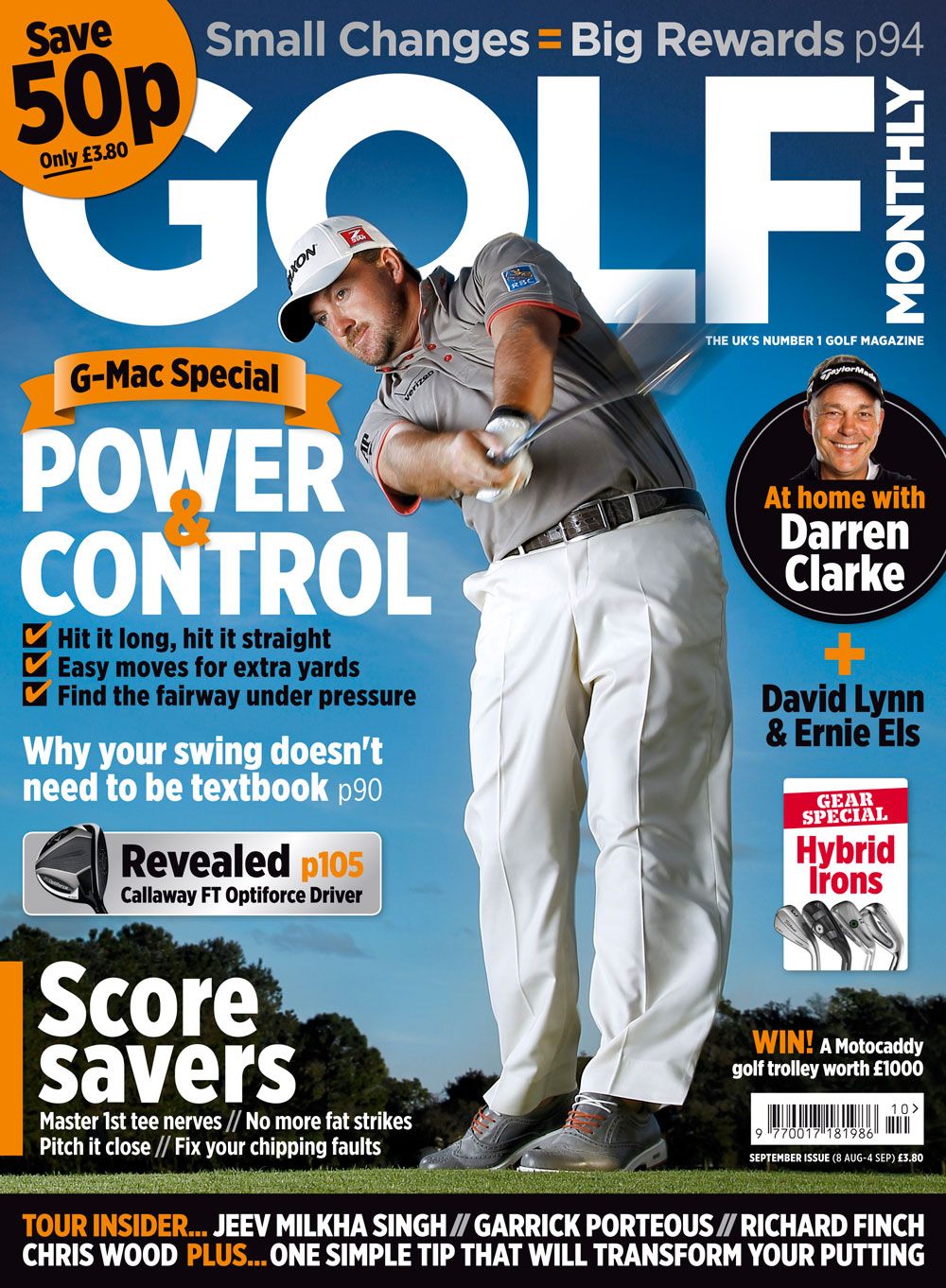 Golf Monthly Editor's Letter September 2013 Issue | Golf Monthly