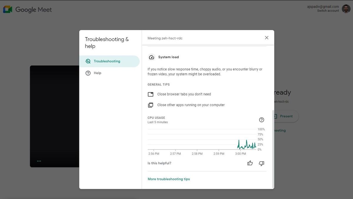 Google Meet is making it way easier to troubleshoot video conferencing ...
