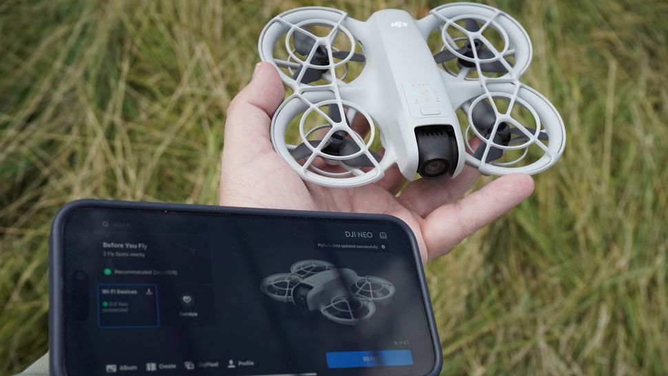 DJI Neo review – a drone that can do everything, and land in your hand ...