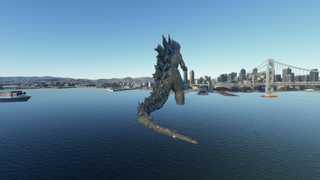 Godzilla makes its Microsoft Flight Simulator debut with this mod | PC ...