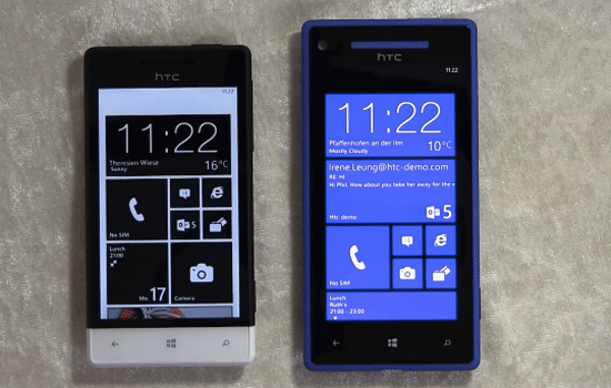 More themes to choose from in Windows Phone 8, or just an added black ...