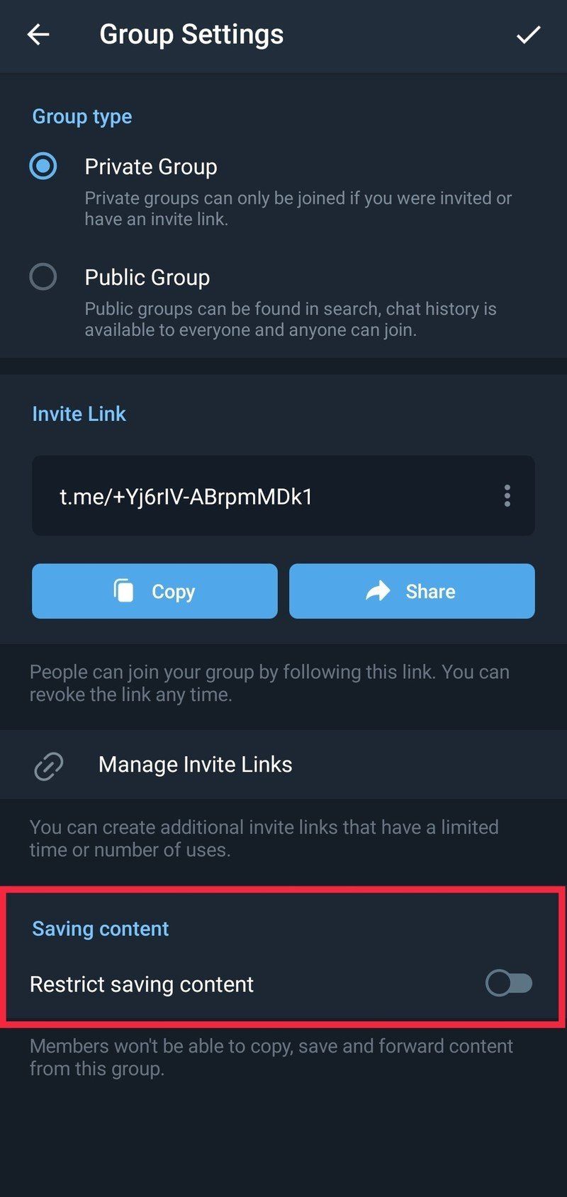 How to restrict Telegram contacts from saving or forwarding messages | Android Central