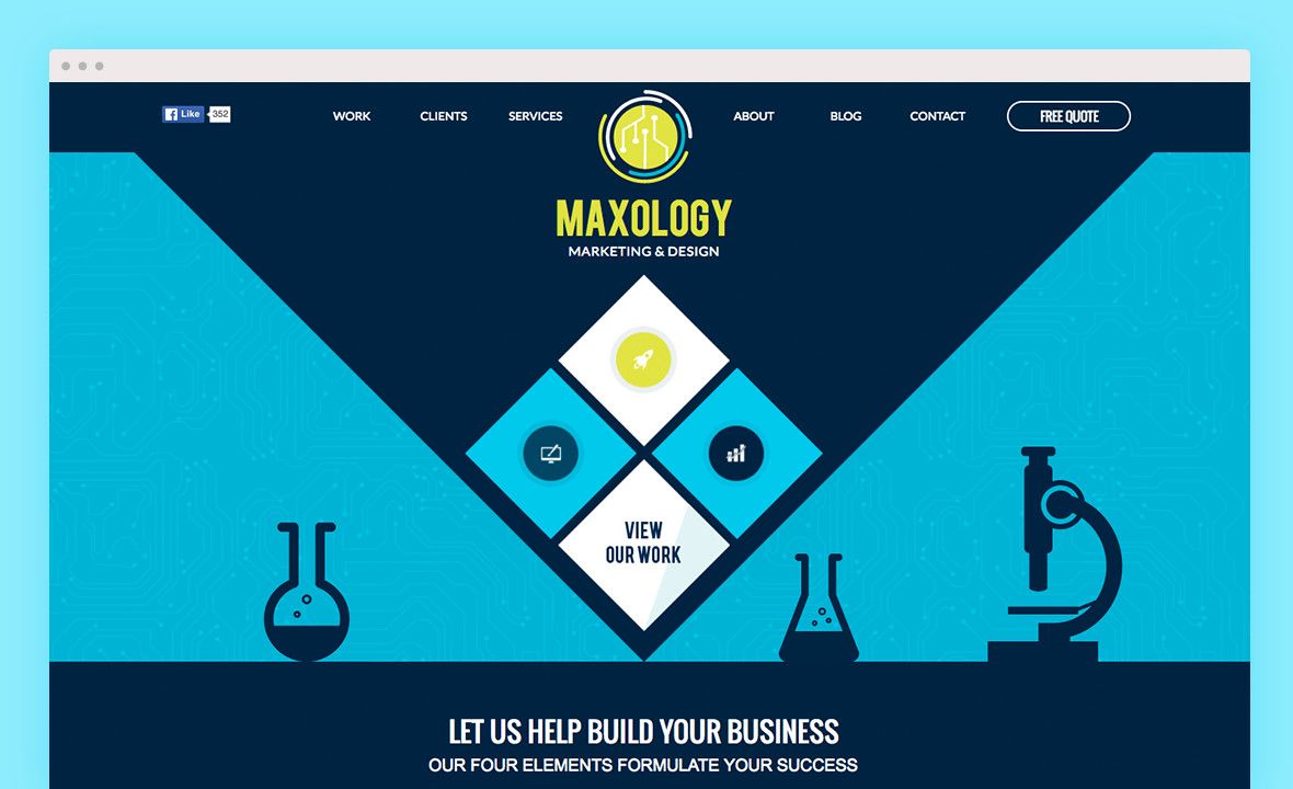 14 inspirational portfolio websites created in Webydo | Creative Bloq