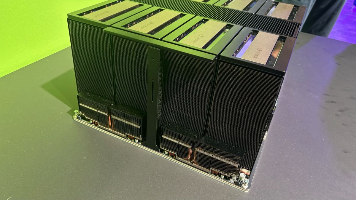 Nvidia announces Blackwell Ultra B300 —1.5X faster than B200 with 288GB HBM3e and 15 PFLOPS ...