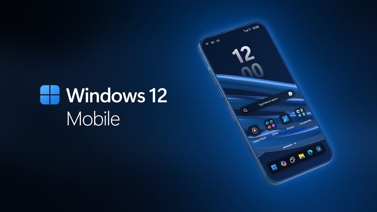 Here's a concept of what the Windows Phone running Windows 12 | Windows ...