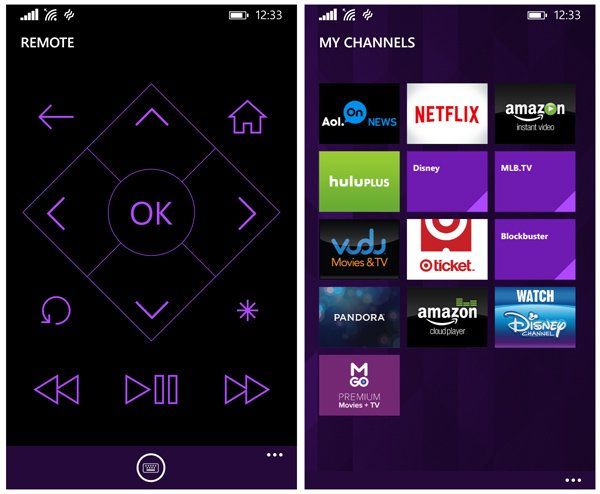 Roku App Review - Turning your Windows Phone into convenient remote ...