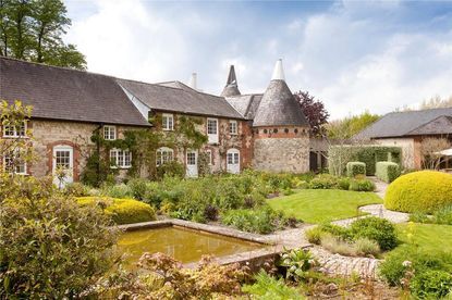 A Hampshire farm with immaculate farmhouse and a huge entertaining barn ...