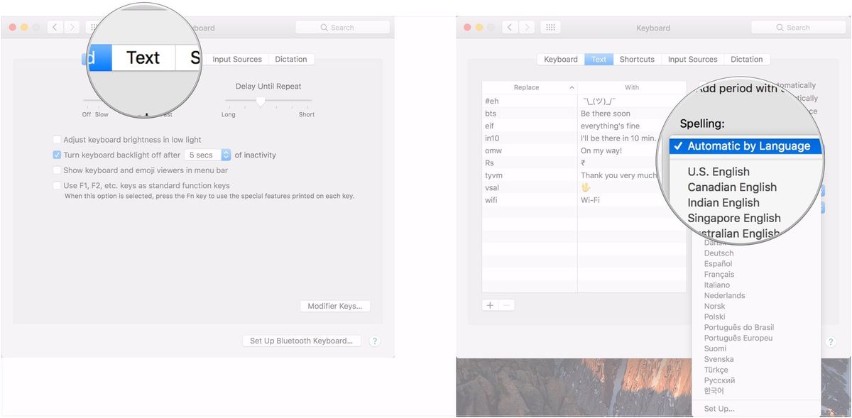 How to customize autocorrect for your Mac's keyboard | iMore