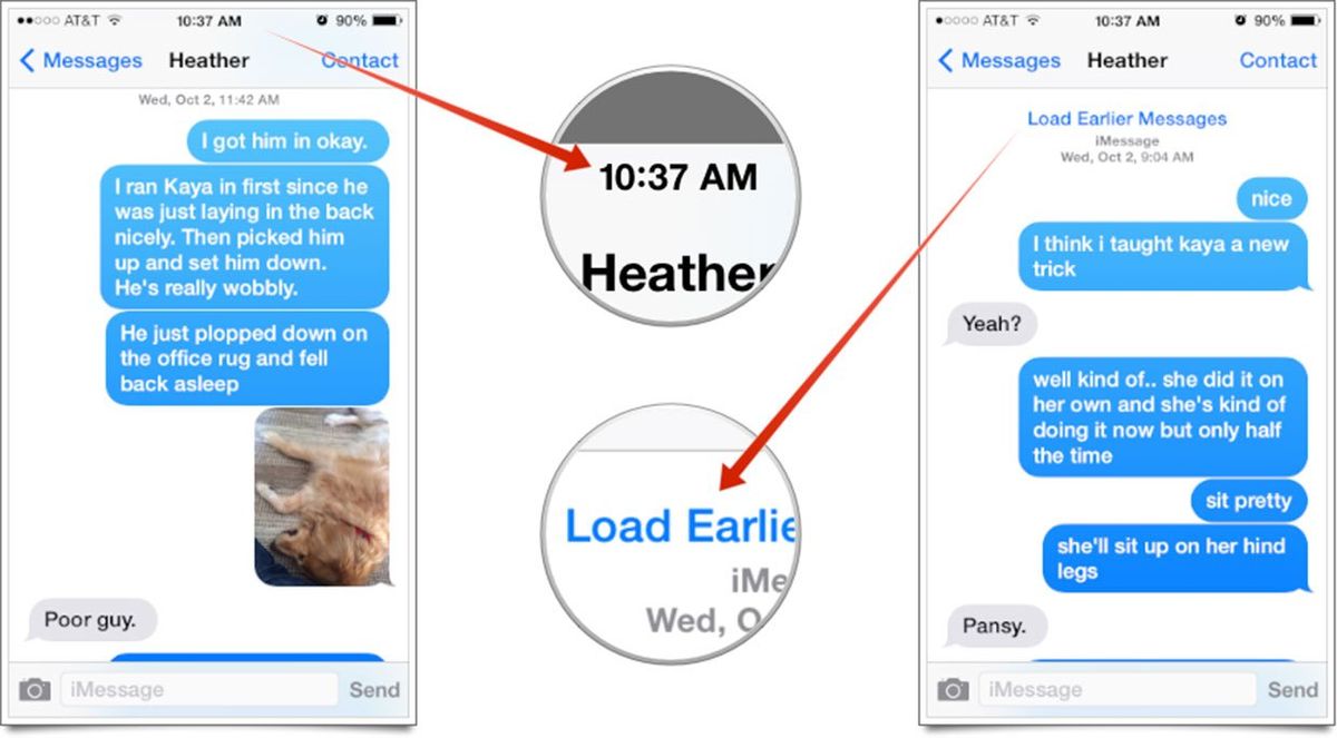 How to quickly view all images in an iMessage or text thread on iPhone ...