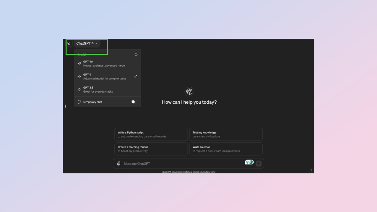 OpenAI GPT-4o is now rolling out — here's how to get access | Tom's Guide