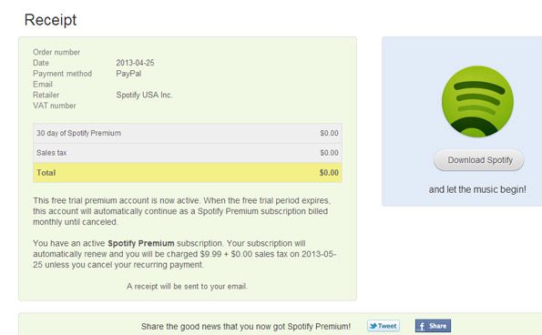 How To Get a Spotify Premium Free-Trial (Without Getting Charged ...