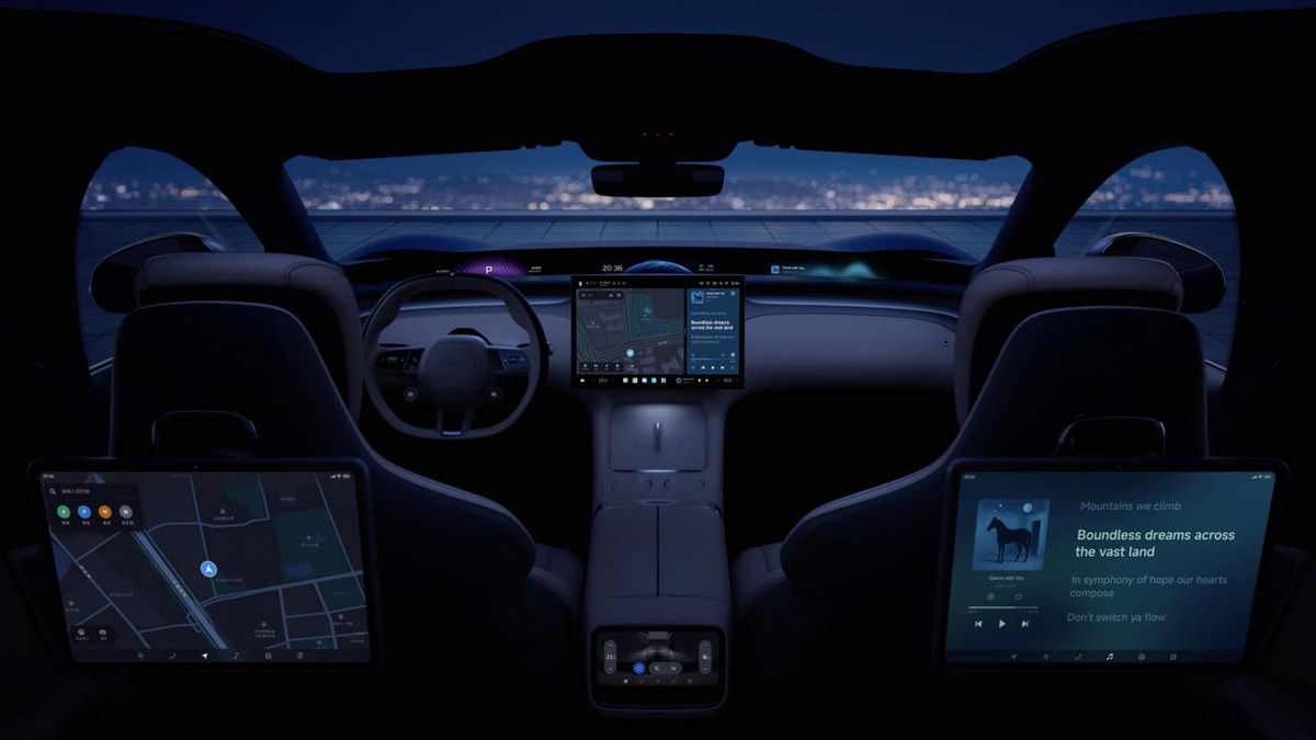 Xiaomi's new Tesla-rivaling SUV has a cockpit-style panoramic ...