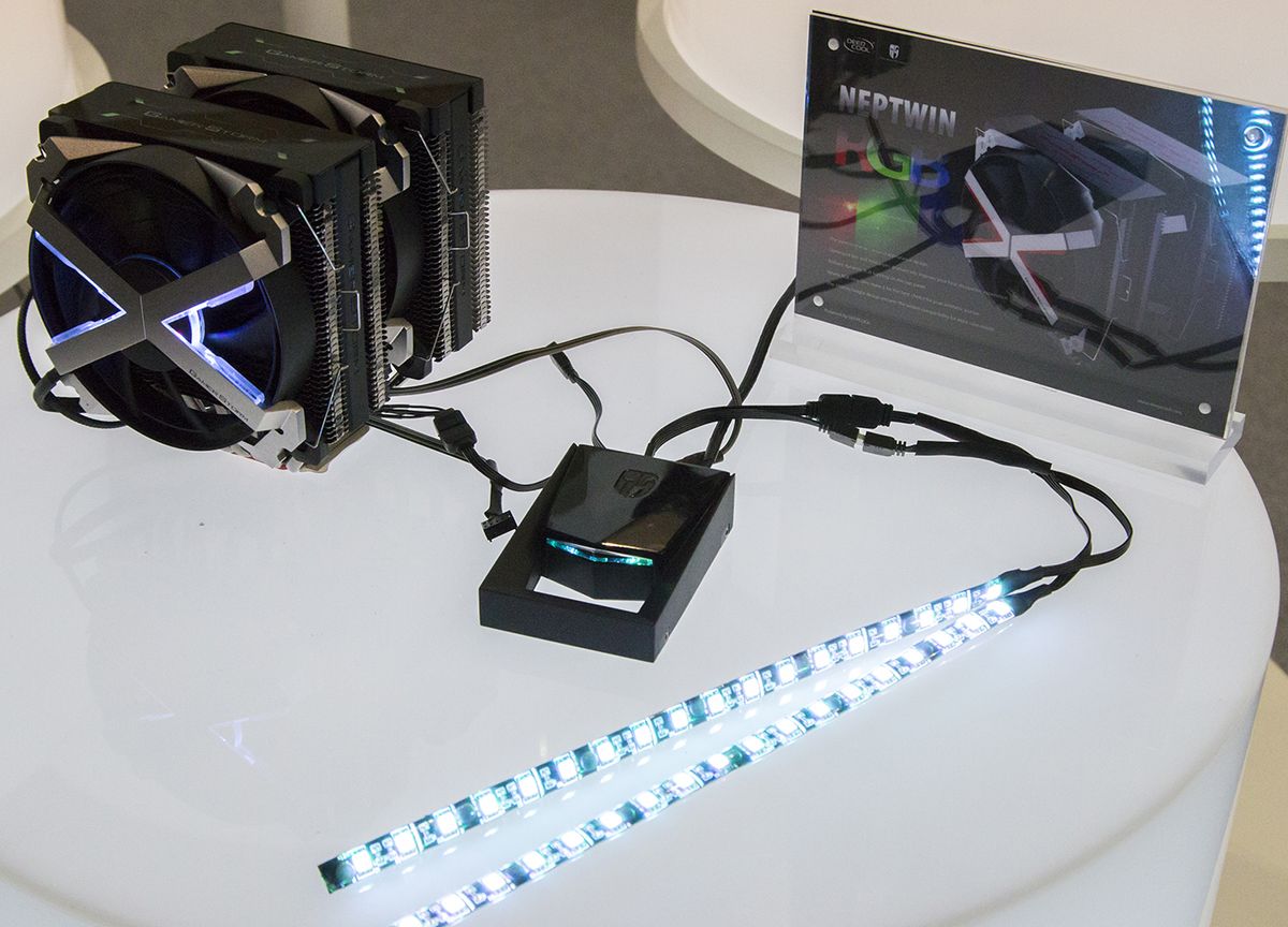 DeepCool Debuts New Liquid Cooled Case, RGB Cooling Fans | Tom's Hardware