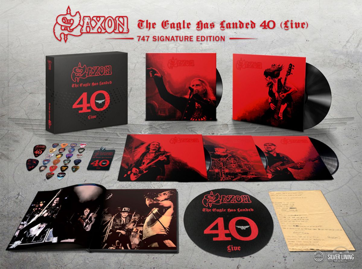 Saxon plot new live package to celebrate their 40th anniversary | Louder
