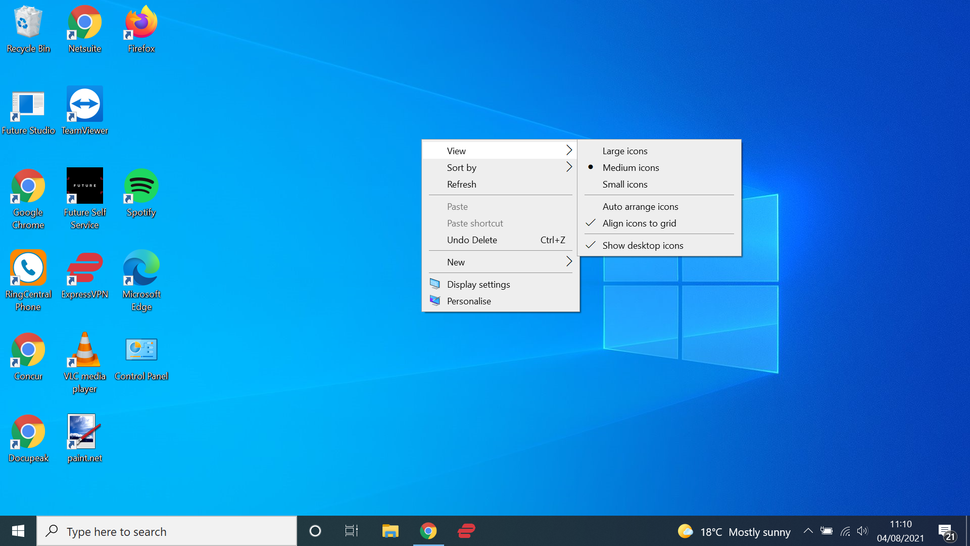 How to hide desktop icons in Windows 10 | Tom's Guide