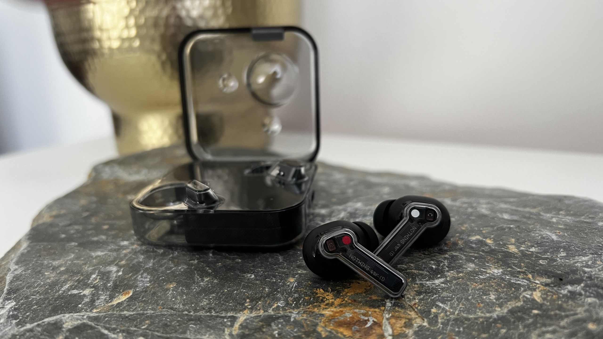 Meet the Nothing ear (1) in black — now the design makes sense | Laptop Mag