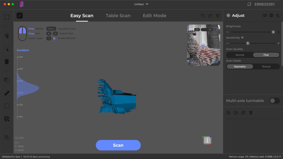 3DMakerPro Seal 3D Scanner review: highly accurate entry level scanner ...