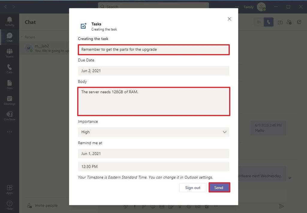 How to create Microsoft To Do tasks from messages on Microsoft Teams ...