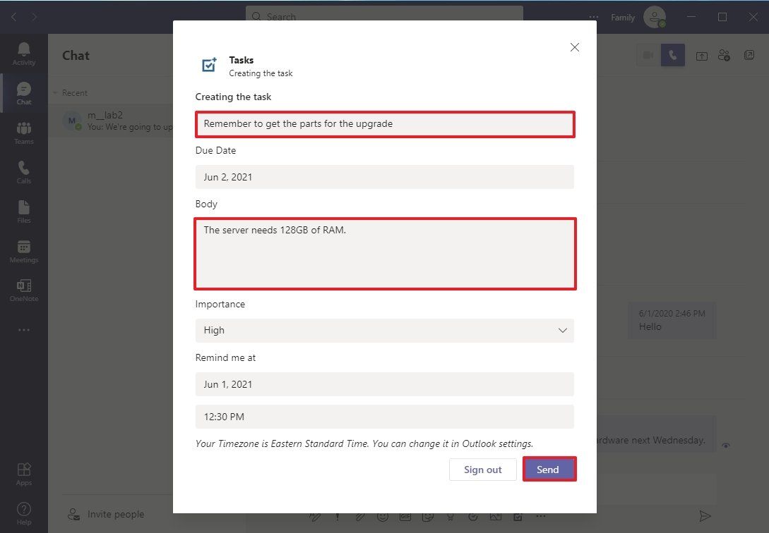 How to create Microsoft To Do tasks from messages on Microsoft Teams ...
