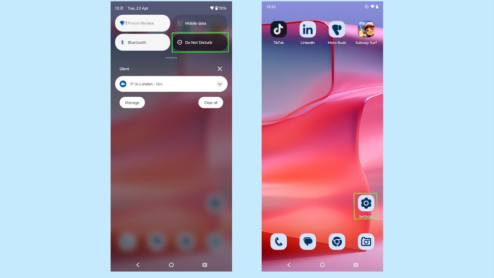 How to set up Do Not Disturb in Android 14 | Tom's Guide