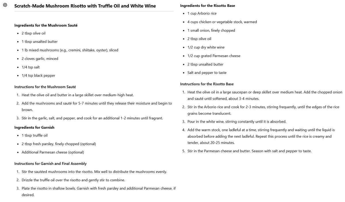I used AI to help with dinner recipes for a week and it was a success ...