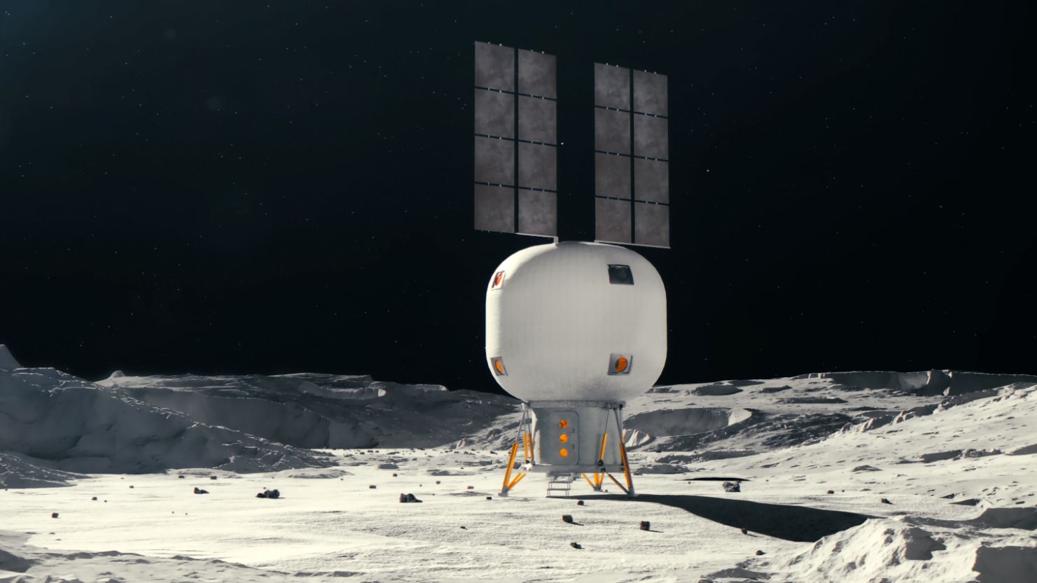 Could these giant inflatable habitats help humanity settle the moon and ...