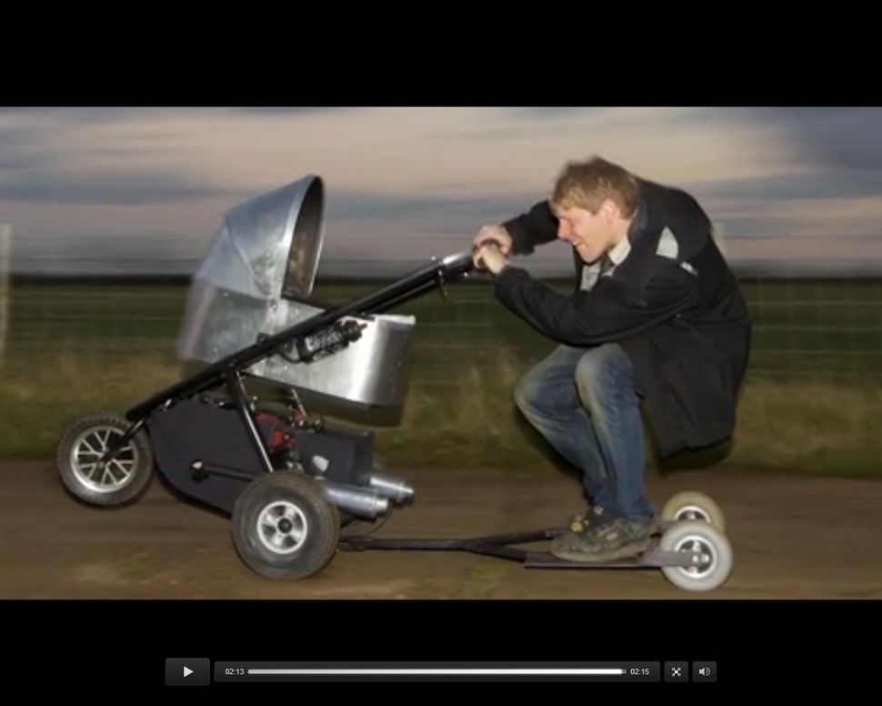 New Dad Builds World's Fastest Baby Stroller | Live Science