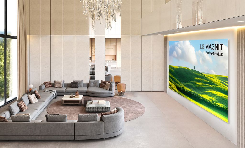 LG's gargantuan 136-inch Micro LED display promises the ultimate luxury ...