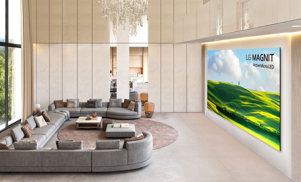 LG's gargantuan 136-inch Micro LED display promises the ultimate luxury ...