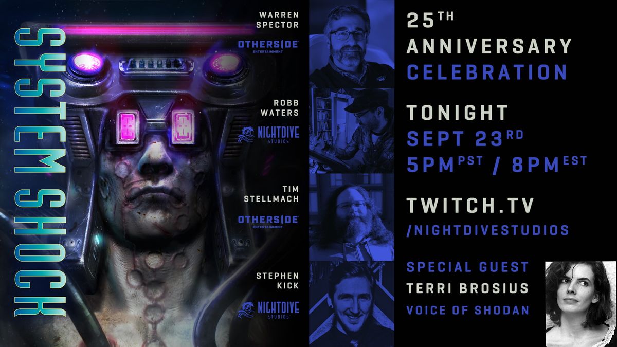 System Shock anniversary stream will feature Warren Spector and the ...
