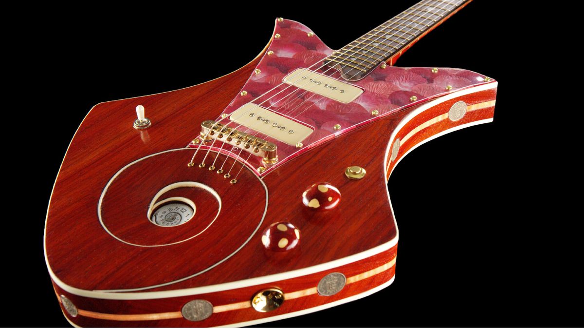 These Alice In Wonderland and Saxon guitars have to be seen to be ...