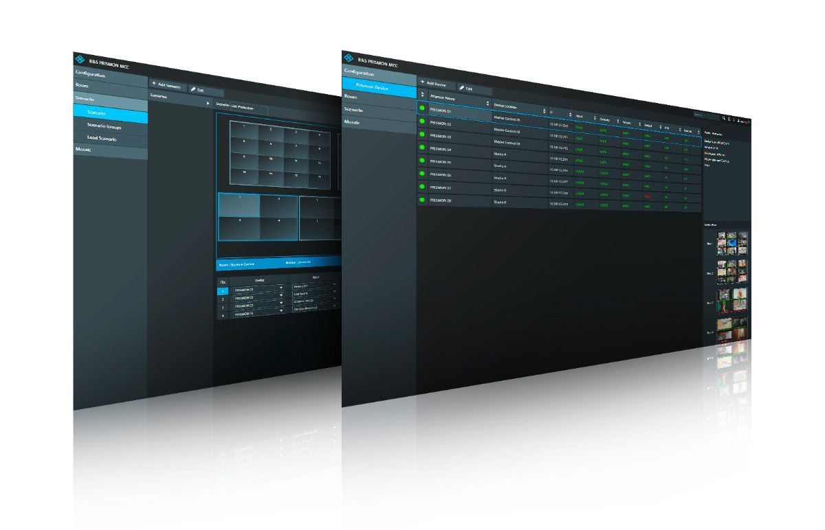 R&S Introduces Multiview Control Center Option For Prismon | TV Tech