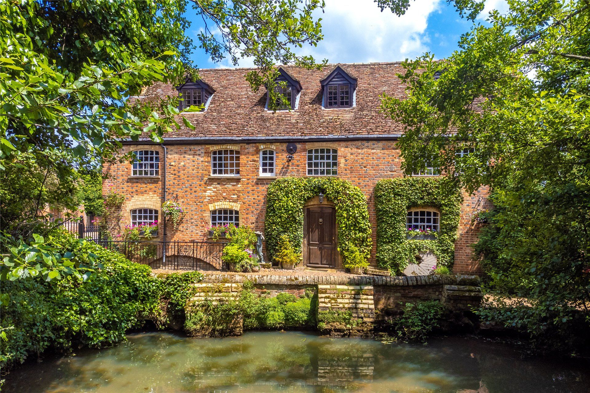 A beautiful former water mill with an equally beautiful cottage in the ...