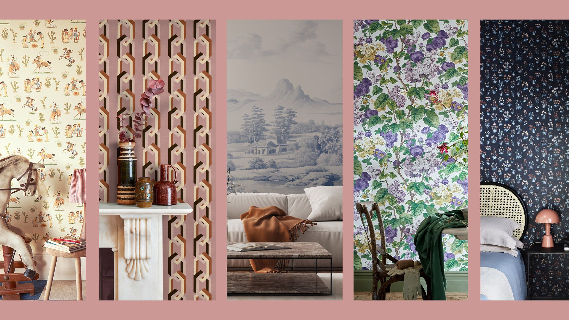 Wallpaper trends 2024: 14 new looks to update homes in style | Woman & Home