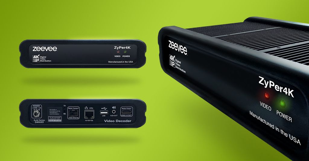 ZeeVee Enhances Encoder-Decoder Line | AVNetwork