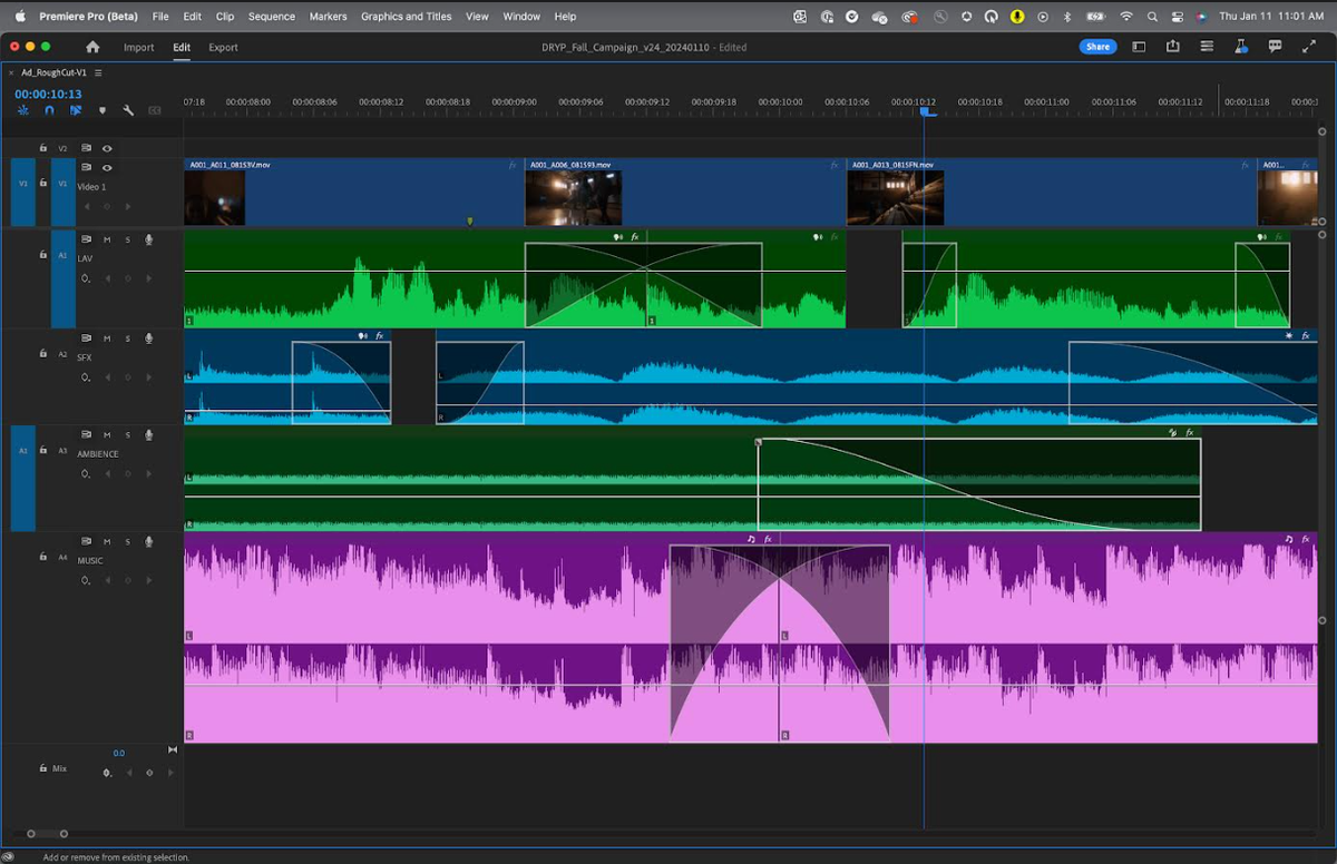 New Adobe Premiere Pro audio tools are easy on the ears | TechRadar