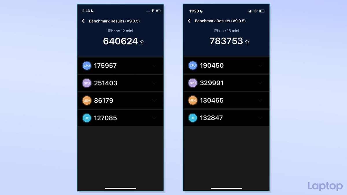 iPhone 13 mini vs iPhone 12 mini | Laptop Mag