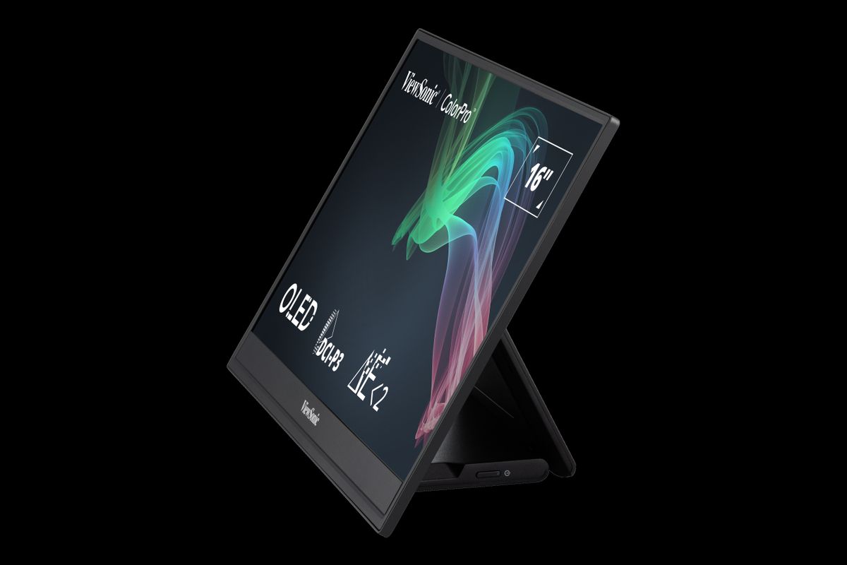ViewSonic shows off new 15.6in portable monitor for content creators on ...