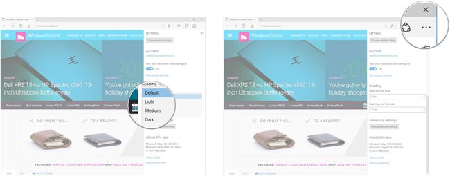 How to enable and customize reading view in Edge for Windows 10 ...