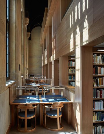 Wright & Wright revamps Magdalen College library | Wallpaper*