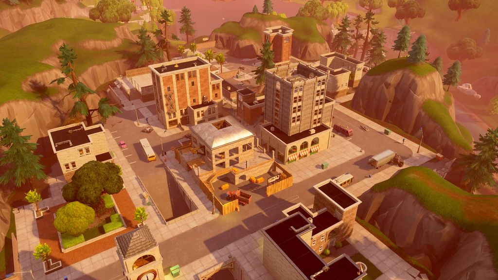Fortnite Tilted Towers location is back through a new update | GamesRadar+