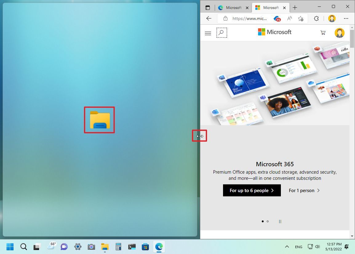 What's new with Snap assist on Windows 11 2022 Update | Windows Central